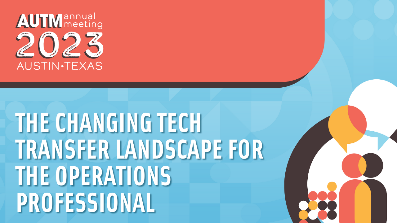 The Changing Tech Transfer Landscape for the Operations Professional ...